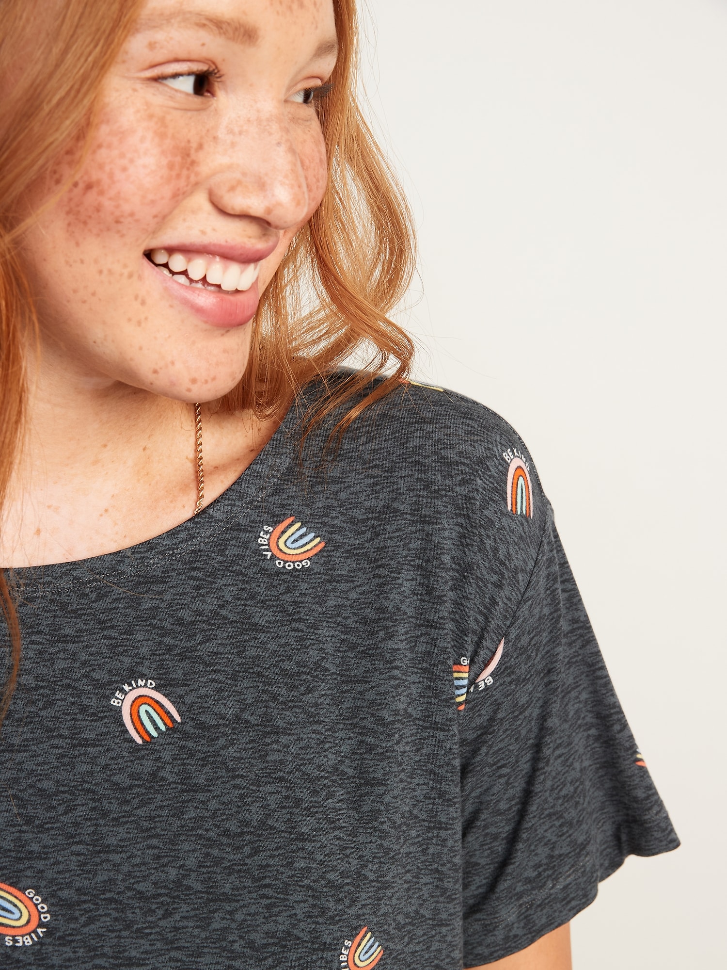 Loose Sunday Sleep Ultra-Soft Pajama Top | Old Navy