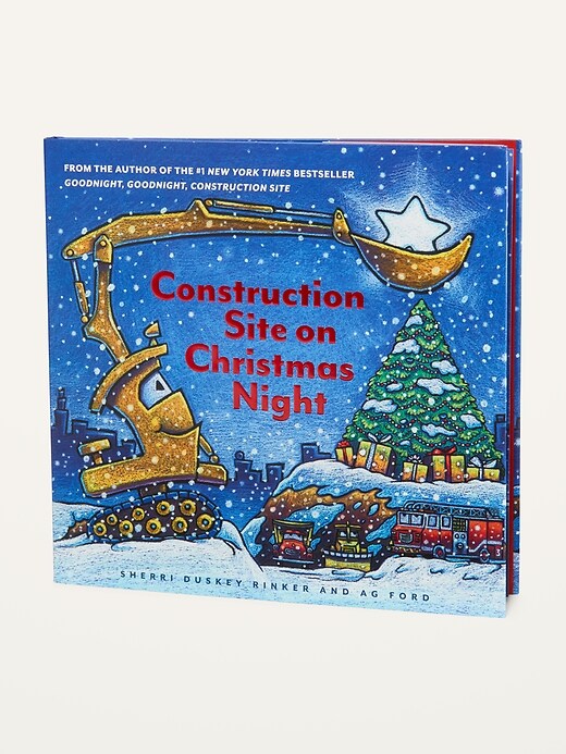 "Construction Site on Christmas Night" Picture Book for Kids & Toddler ...