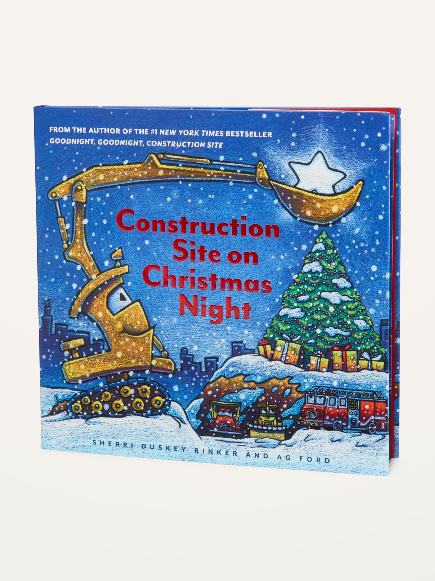 "Construction Site on Christmas Night" Picture Book for Kids & Toddler ...