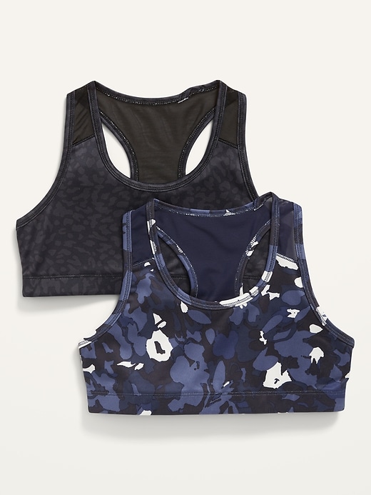 2 Pack Go Dry Racerback PowerPress Sports Bra For Girls Old Navy 2-pack-go-dry-racerback-powerpress-sports-bra-for-girls-old-navy