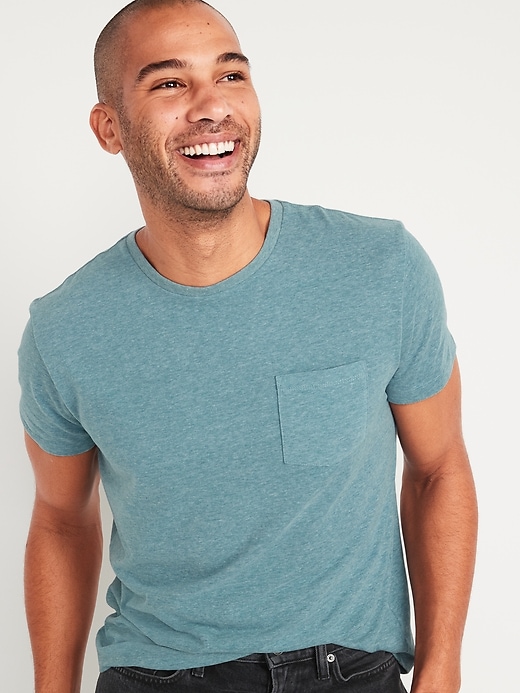 Old Navy - Soft-Washed Crew-Neck Pocket T-Shirt for Men