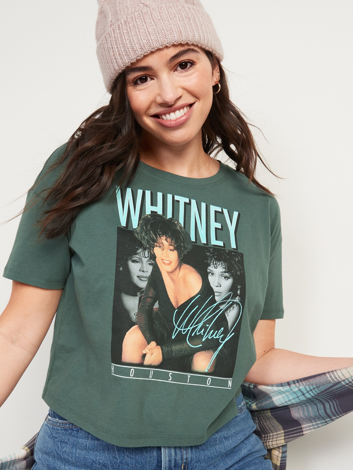 Cropped Licensed Pop Culture Graphic T Shirt For Women Old Navy