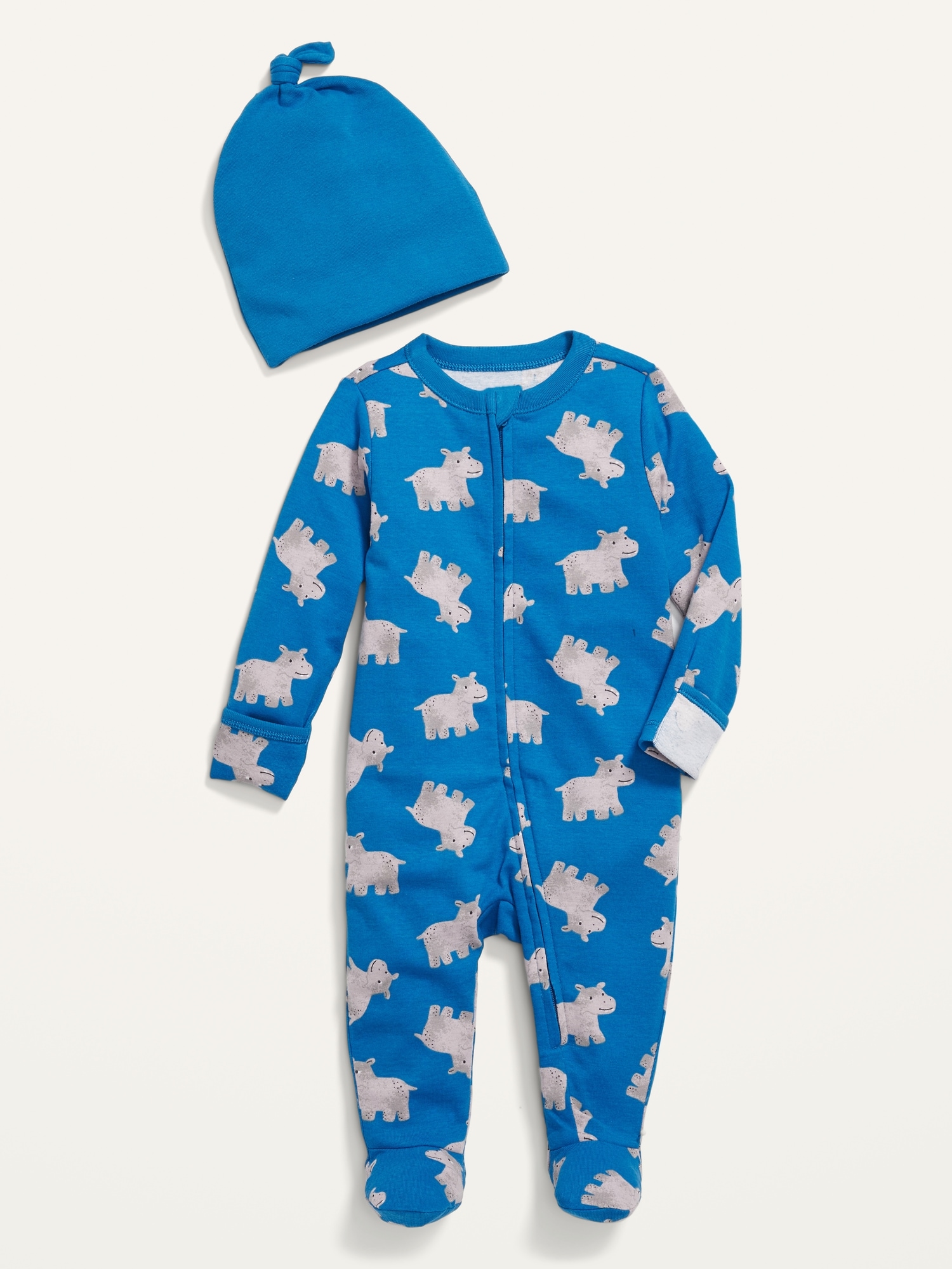 Unisex Soft-Knit 2-Piece Layette Set for Baby | Old Navy