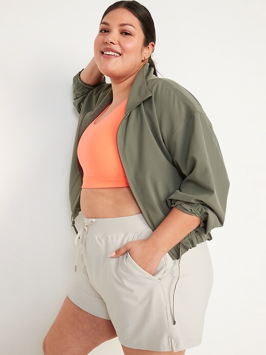 High-Waisted PowerSoft Loose Shorts -- 3-inch inseam | Old Navy