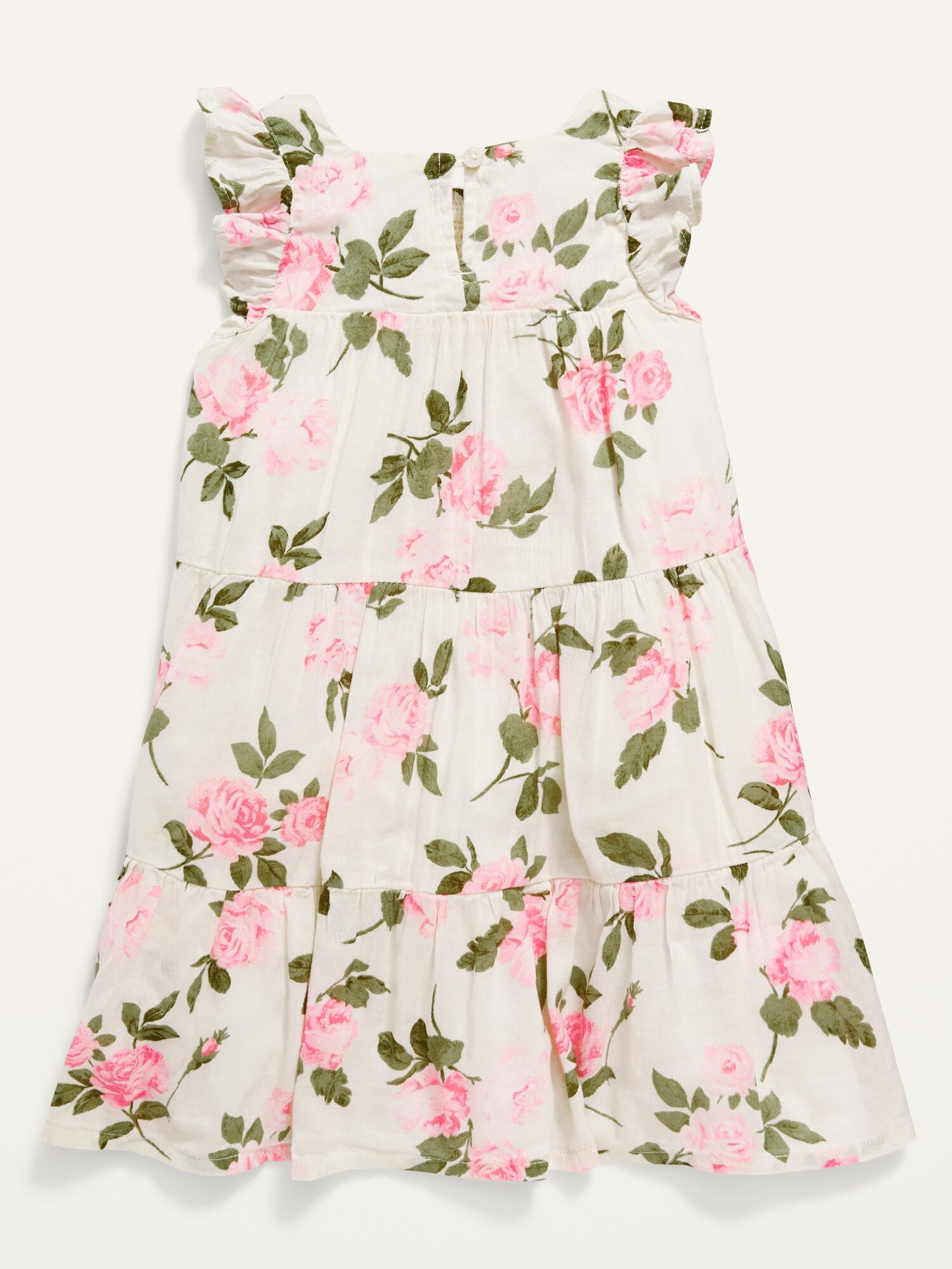 Ruffle-Trim Floral Swing Dress for Toddler Girls | Old Navy