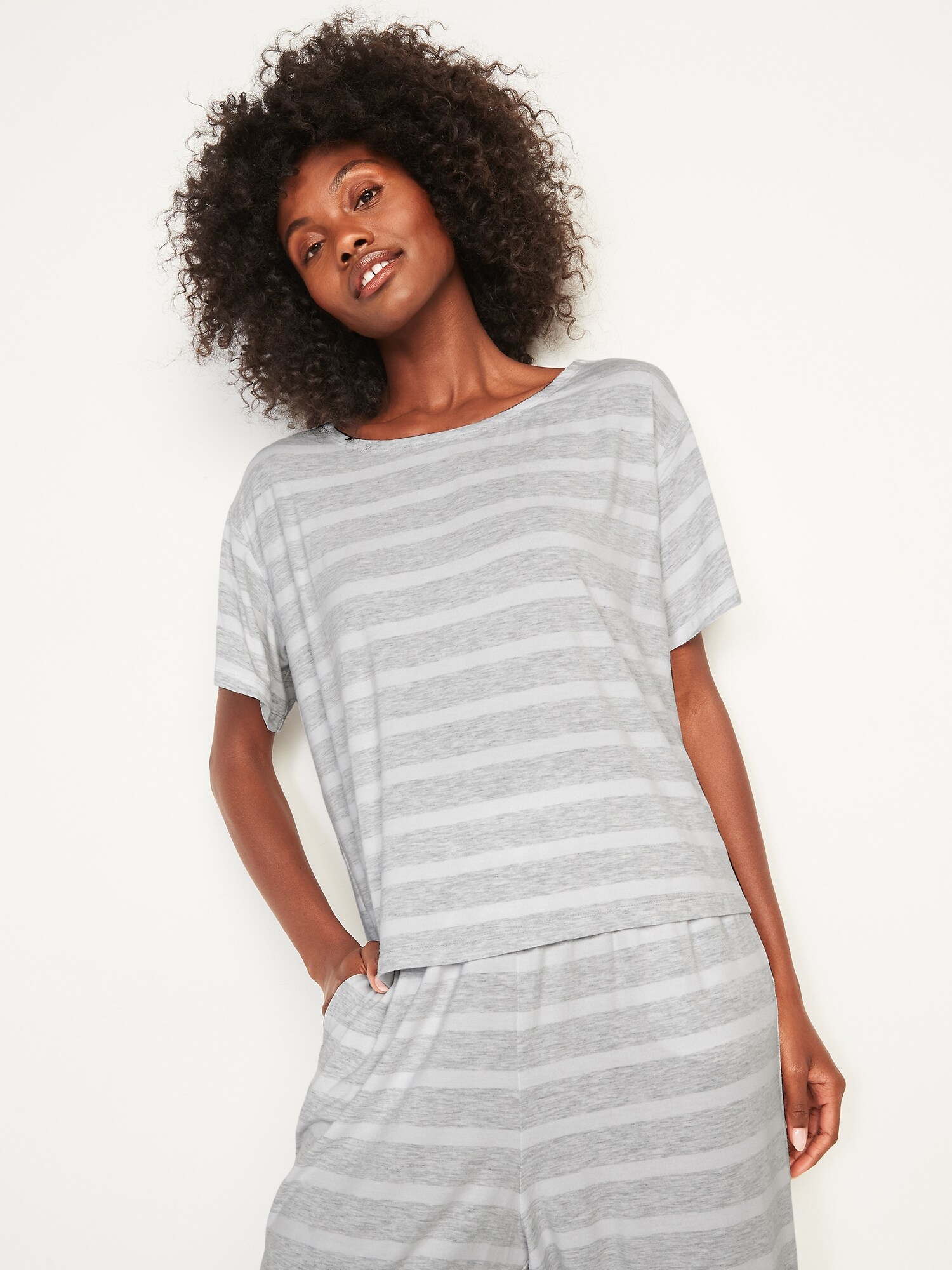 Loose Sunday Sleep Ultra-Soft Pajama Top | Old Navy