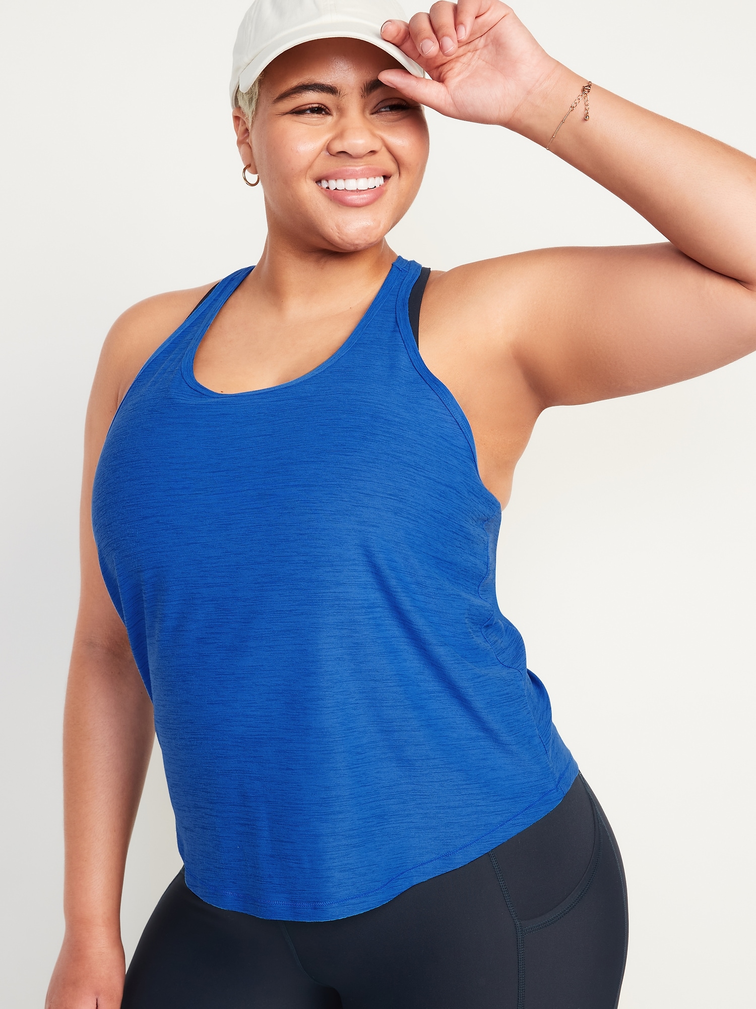Breathe ON Slub-Knit Racerback Tank | Old Navy