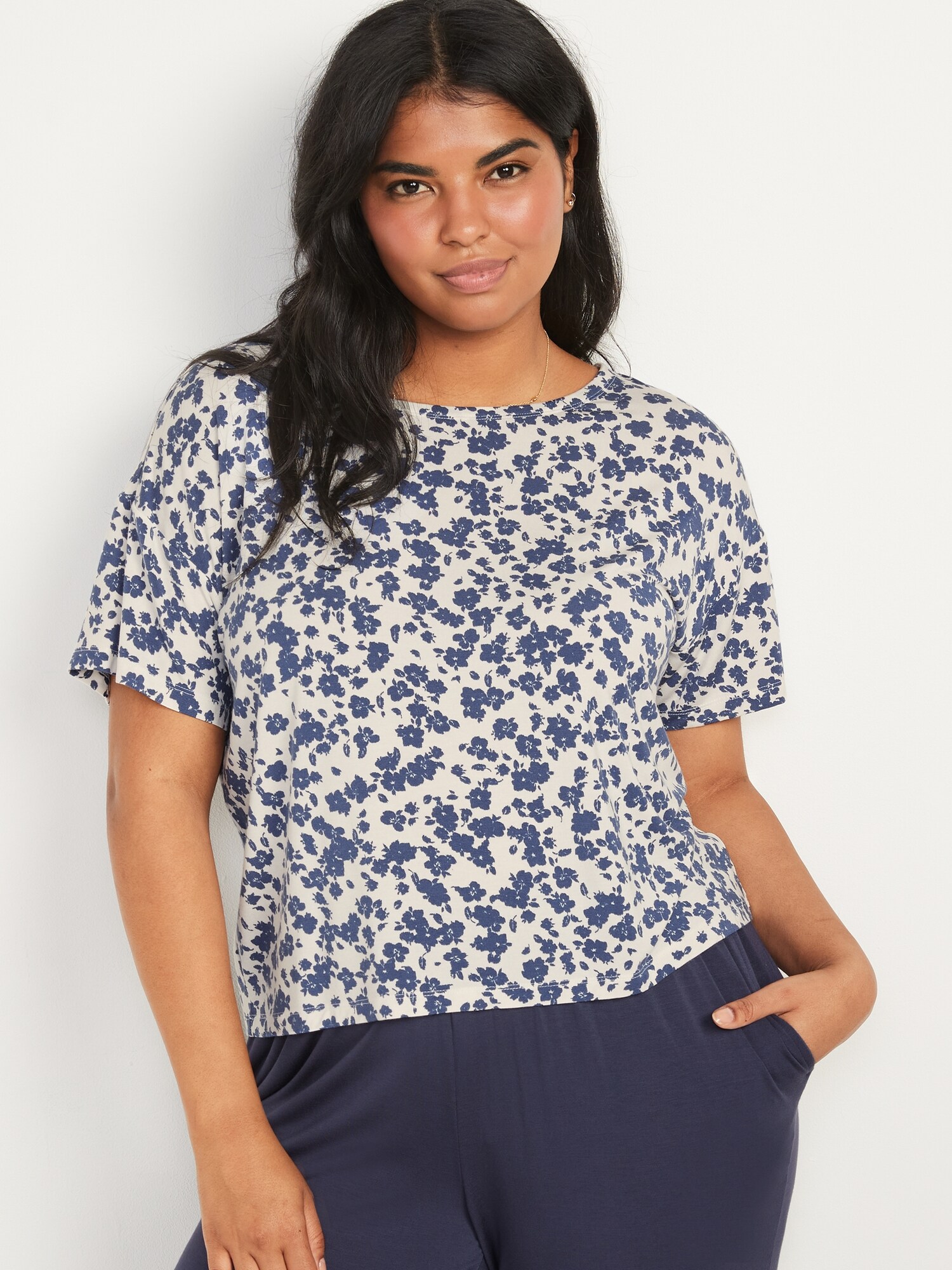 Loose Sunday Sleep Ultra-Soft Pajama Top | Old Navy