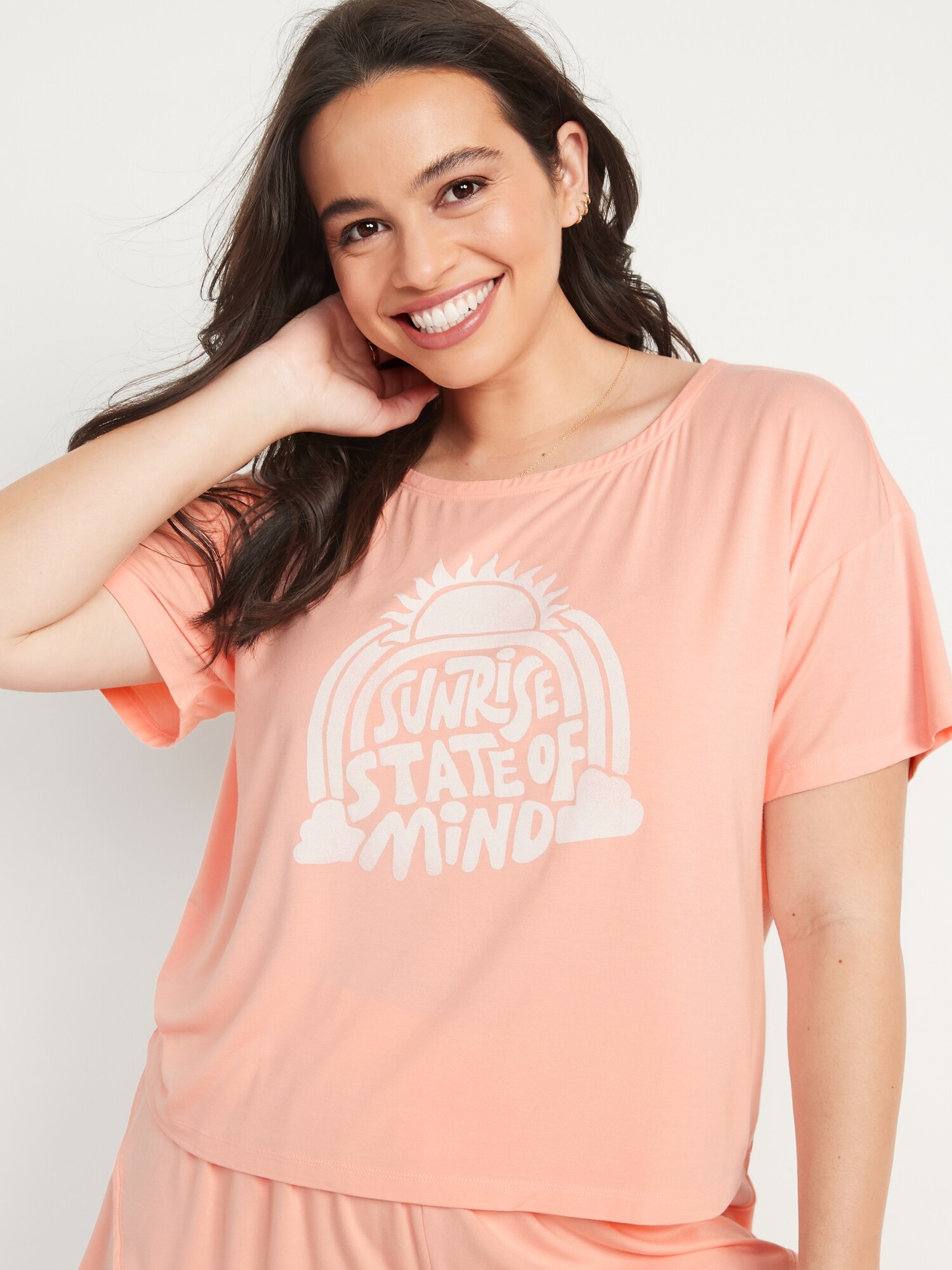 Loose Sunday Sleep Ultra-Soft Pajama Top | Old Navy