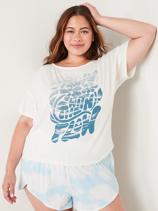 Loose Sunday Sleep Ultra-Soft Pajama Top | Old Navy