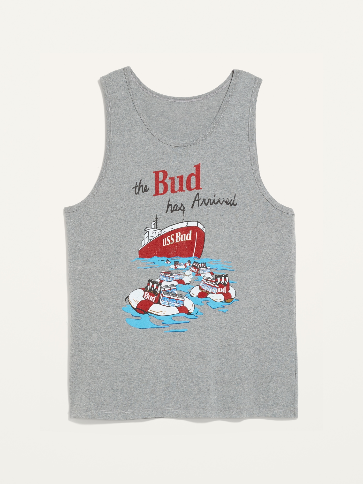 Budweiser® Beer "The Bud Has Arrived" Gender-Neutral Tank Top for ...