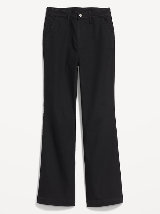 Extra High-Waisted 360° Stretch Trouser Flare Jeans | Old Navy