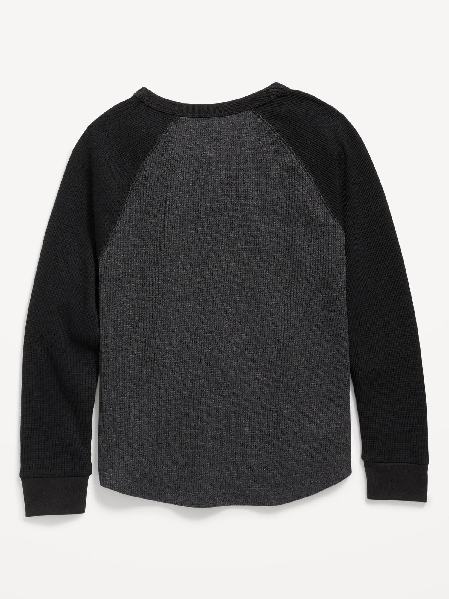 Logo-Graphic Thermal-Knit Raglan-Sleeve T-Shirt for Boys | Old Navy