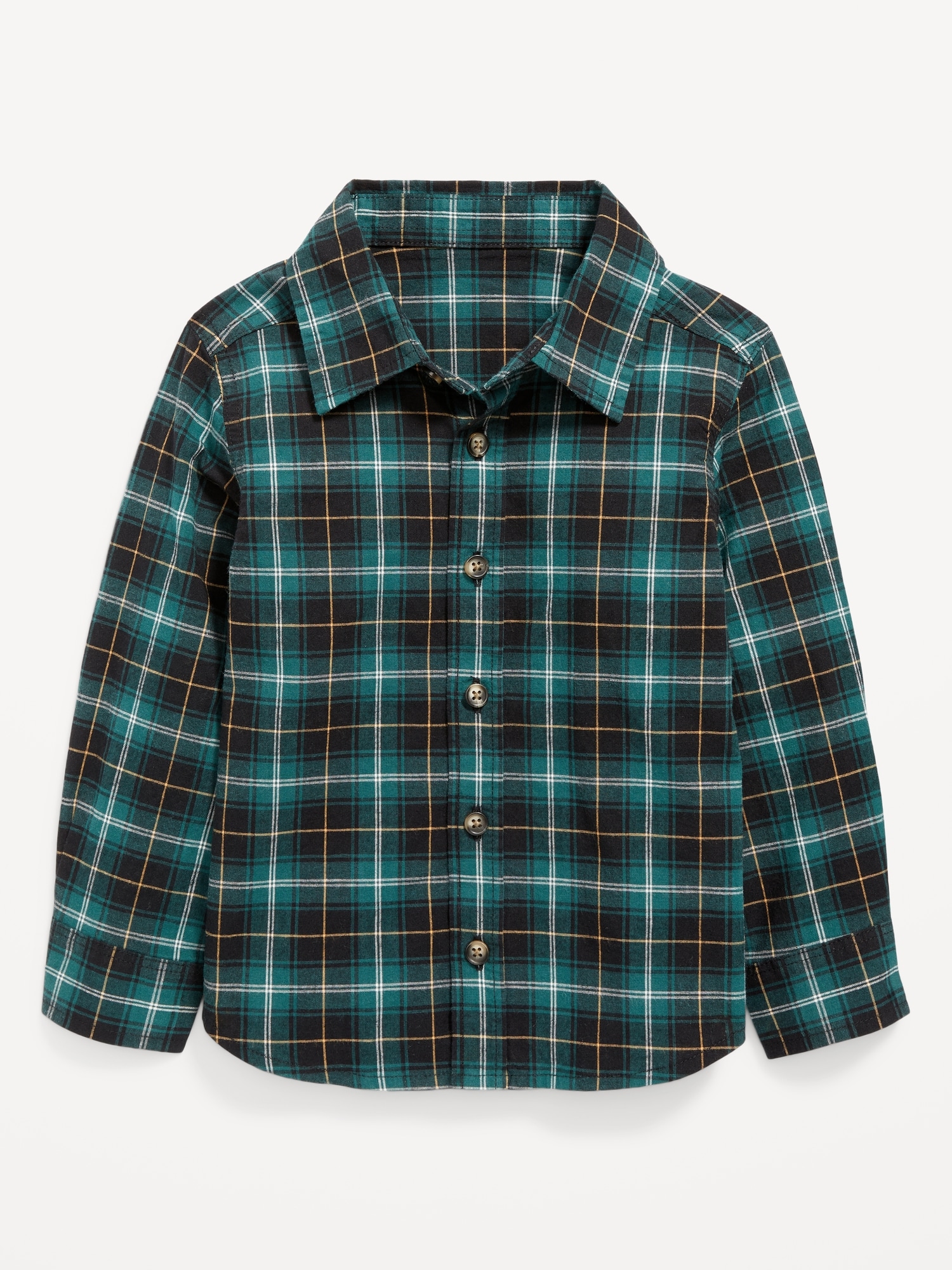 Plaid Button-Front Shirt for Toddler Boys | Old Navy