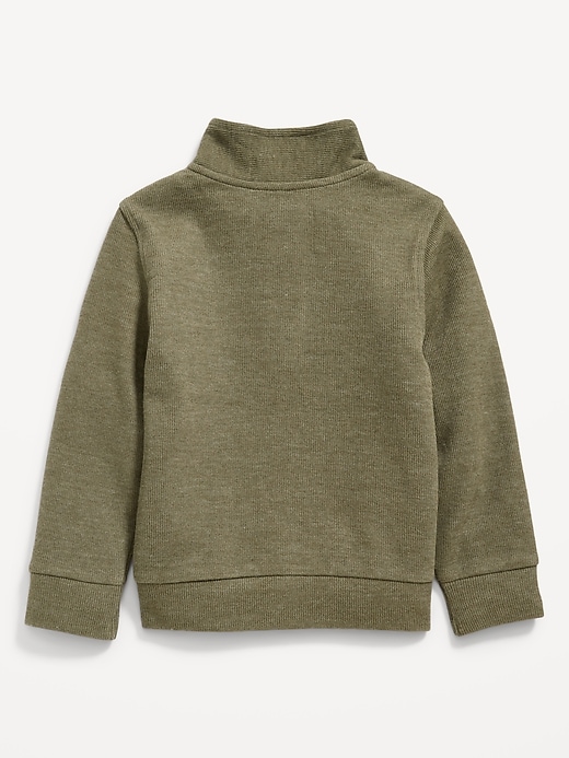 1/4-Zip French-Rib Pullover Sweater for Toddler Boys | Old Navy
