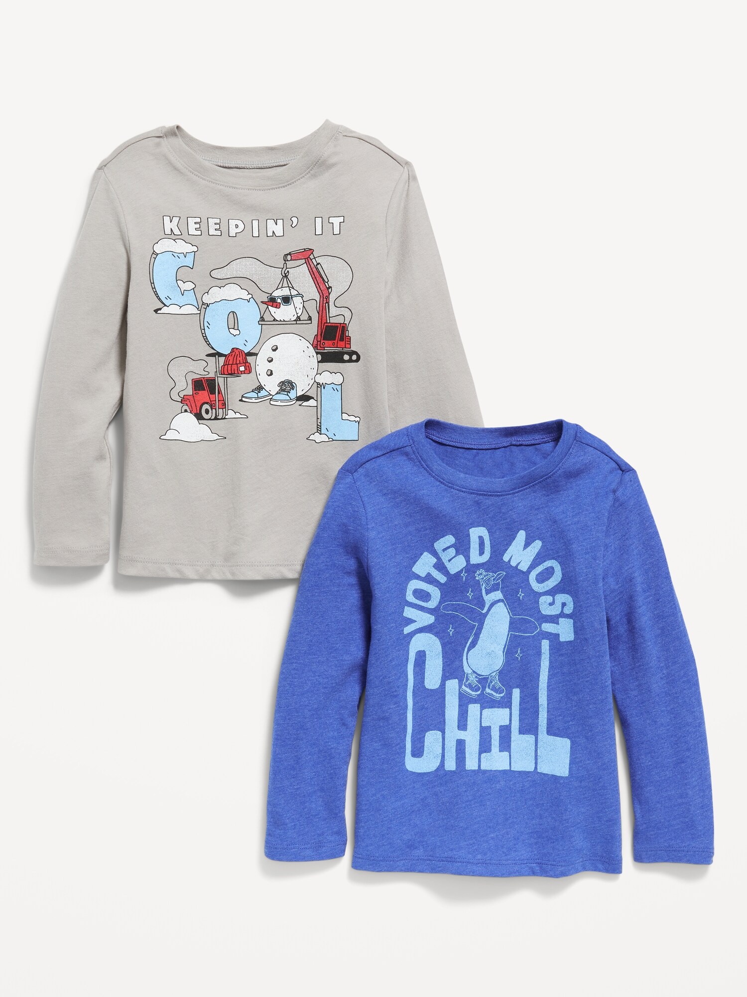 Unisex Long Sleeve Graphic T Shirt 2 Pack For Toddler Old Navy Unisex Long Sleeve Graphic T Shirt 2 Pack For Toddler Old Navy