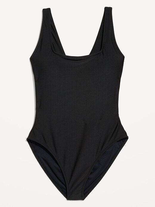 Matching Twist Back Cutout One Piece Swimsuit For Women Old Navy
