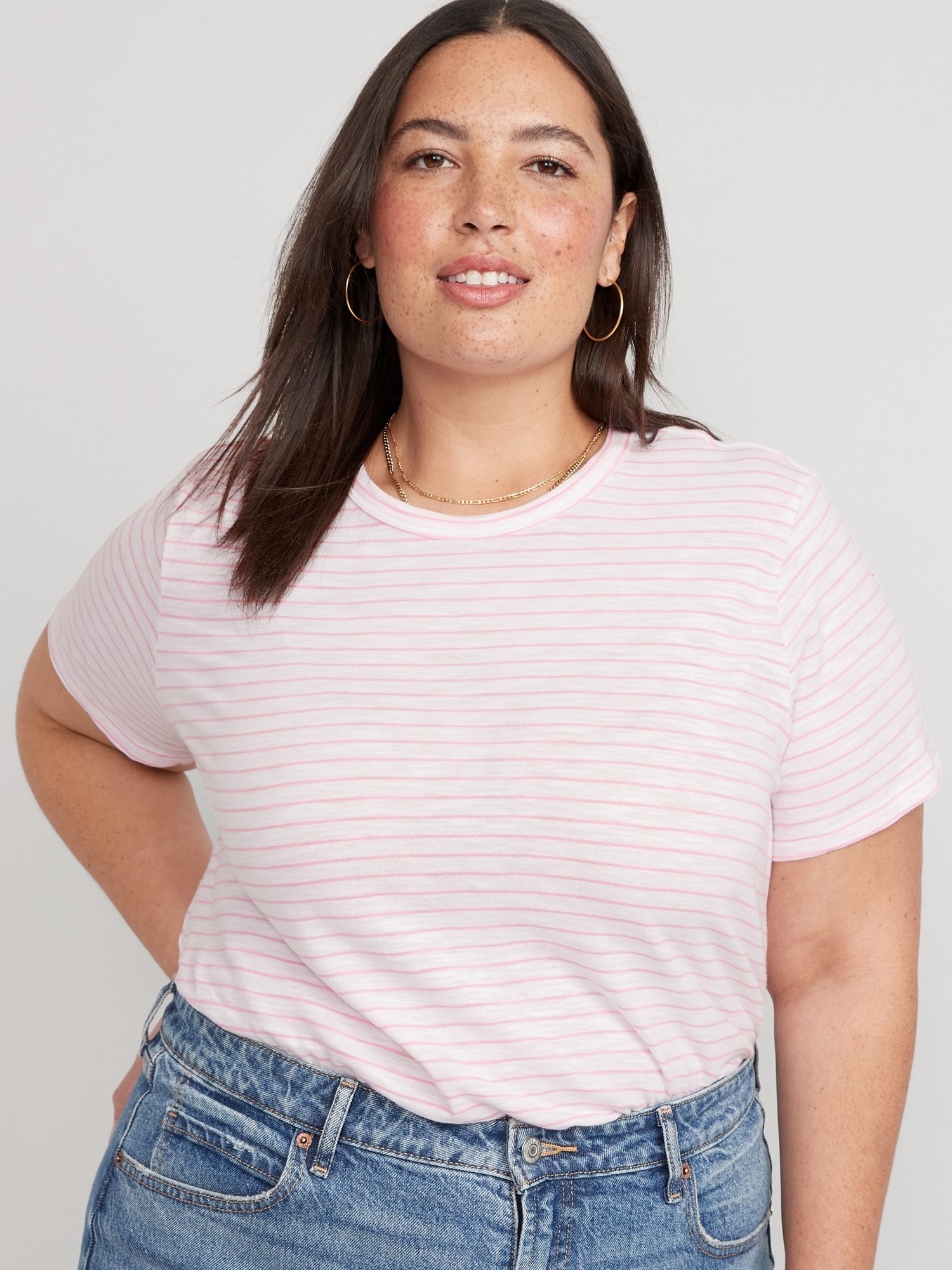 EveryWear Striped Slub-Knit T-Shirt | Old Navy