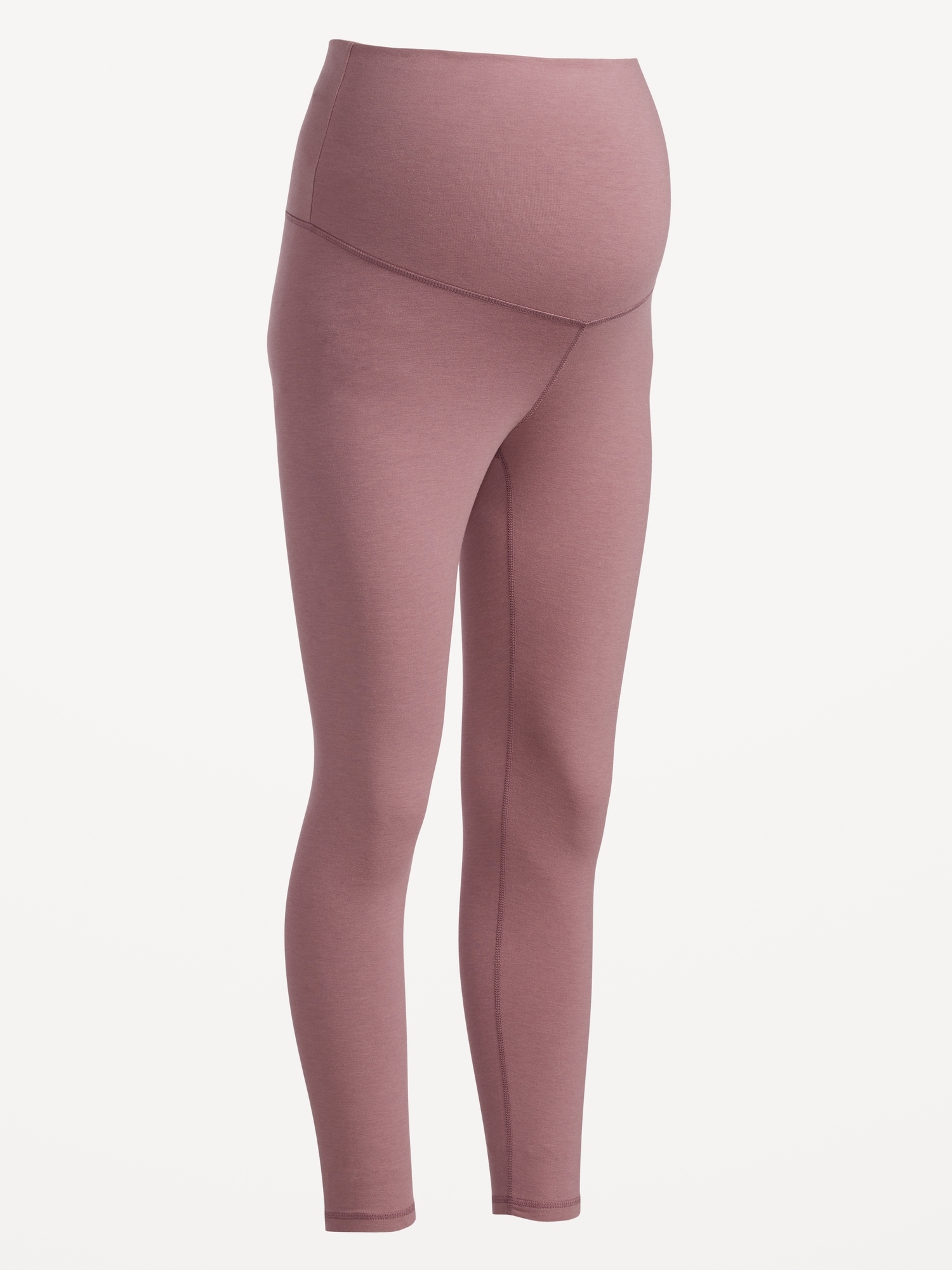 Maternity Rollover-Panel PowerChill 7/8-Length Leggings | Old Navy