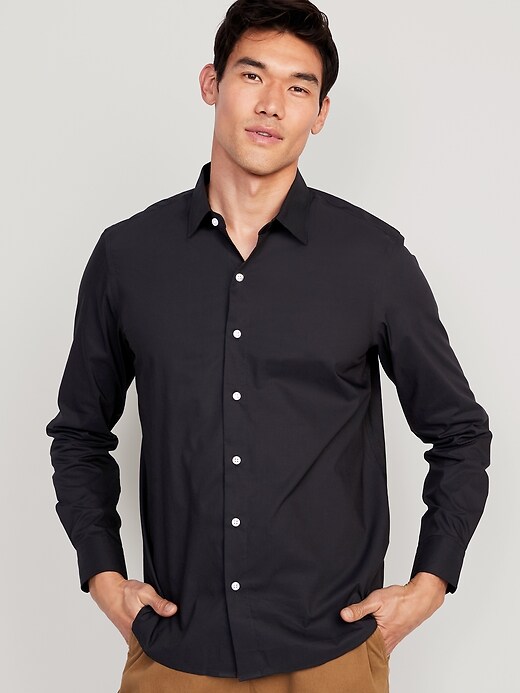 Slim Fit Pro Signature Performance Dress Shirt For Men Old Navy