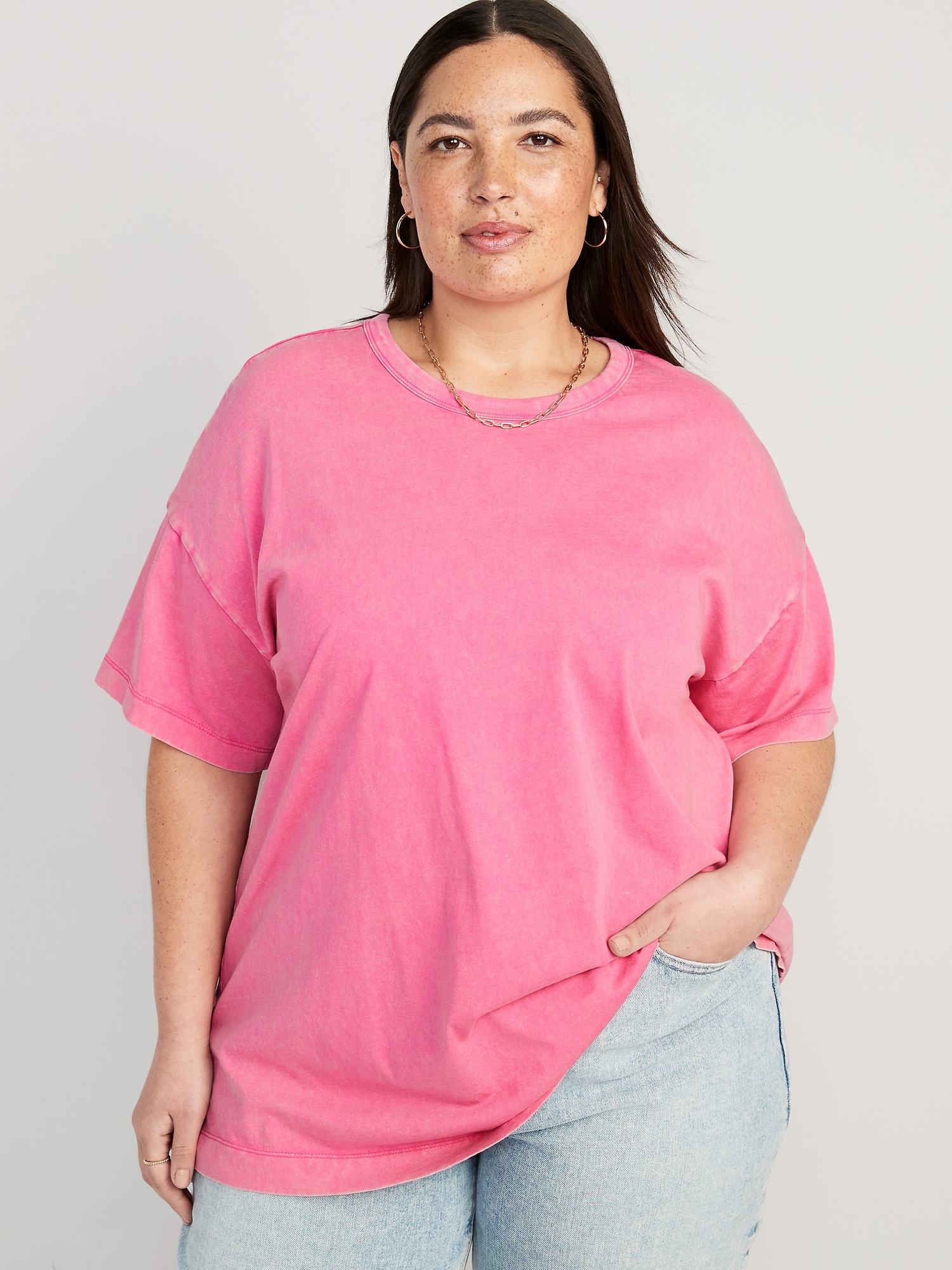 Oversized Vintage Tunic T-Shirt | Old Navy