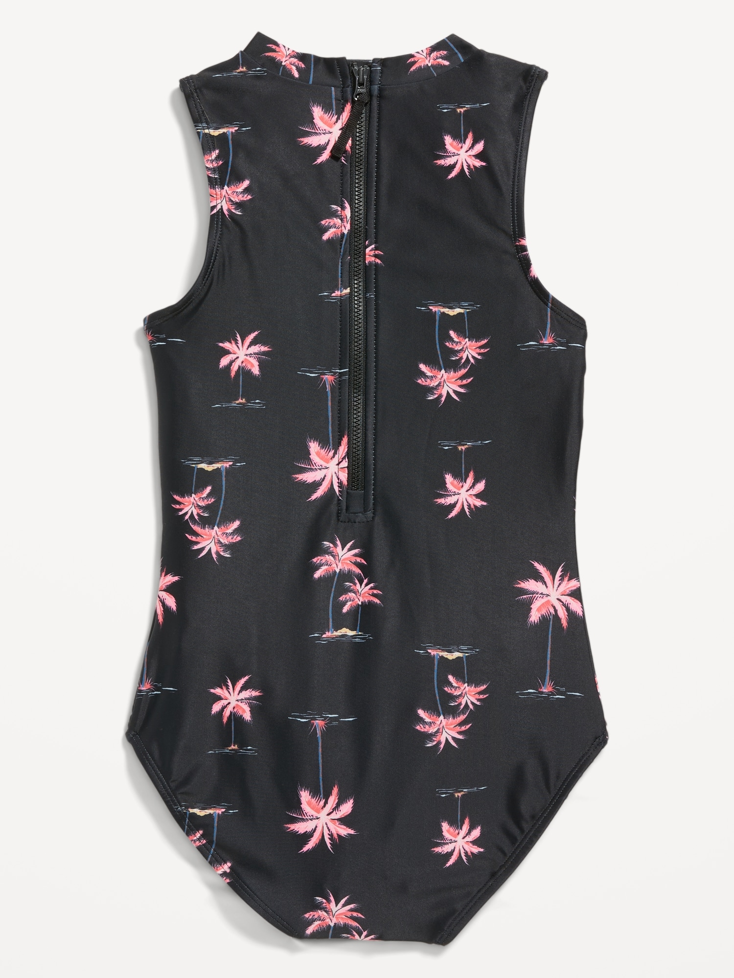 High-Neck One-Piece Swimsuit for Girls | Old Navy