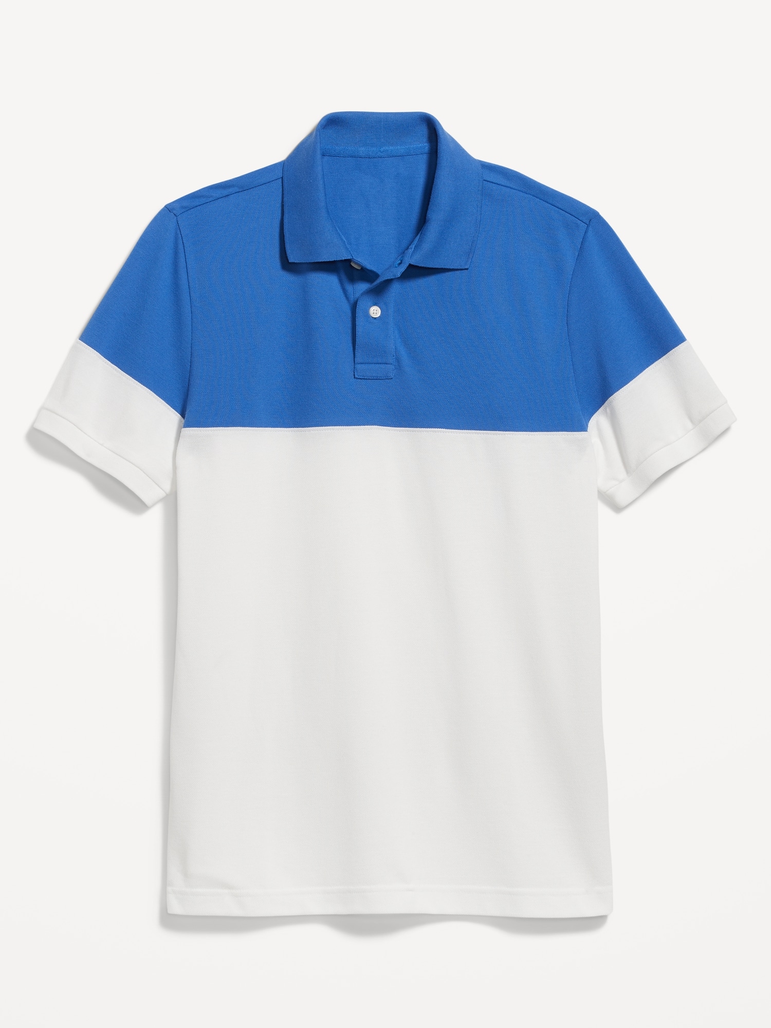 Color-Block Classic Fit Pique Polo | Old Navy