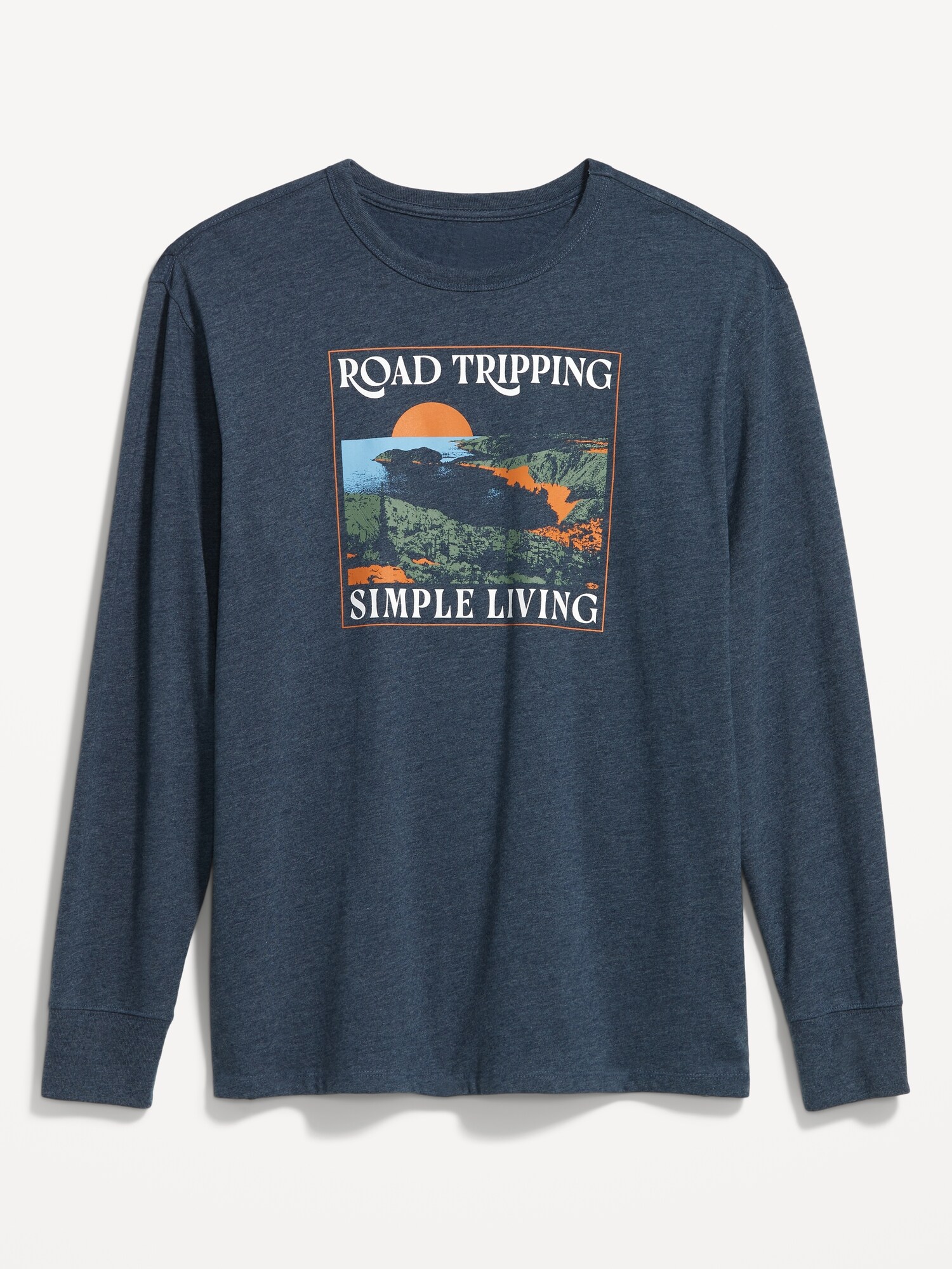 Soft Washed Long Sleeve Graphic T Shirt Old Navy