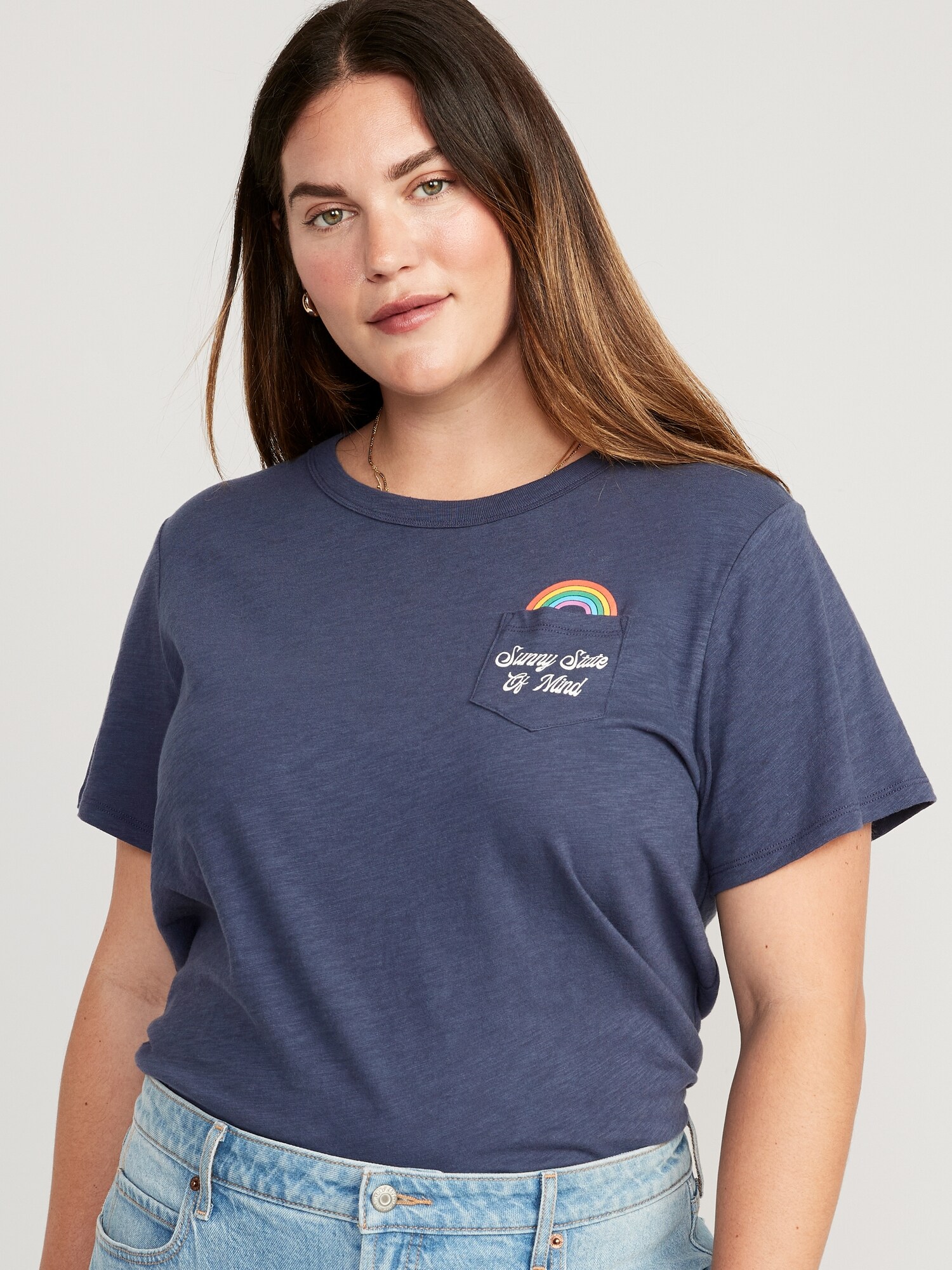 EveryWear Slub-Knit Graphic T-Shirt | Old Navy