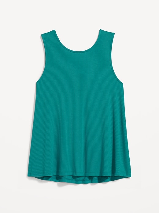 Luxe High-Neck Twist-Back Tank Top | Old Navy