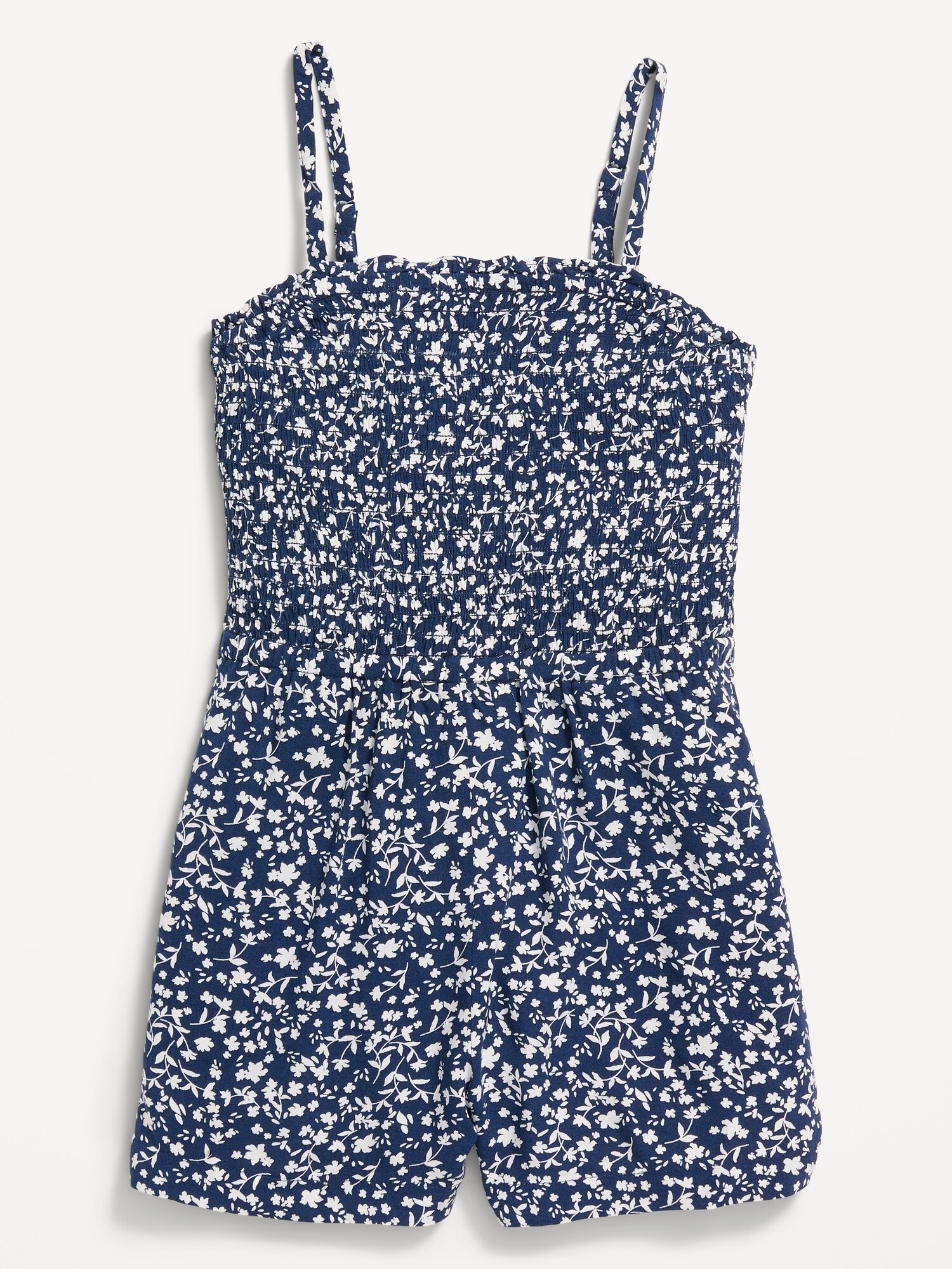 Sleeveless Printed Smocked Romper for Girls | Old Navy