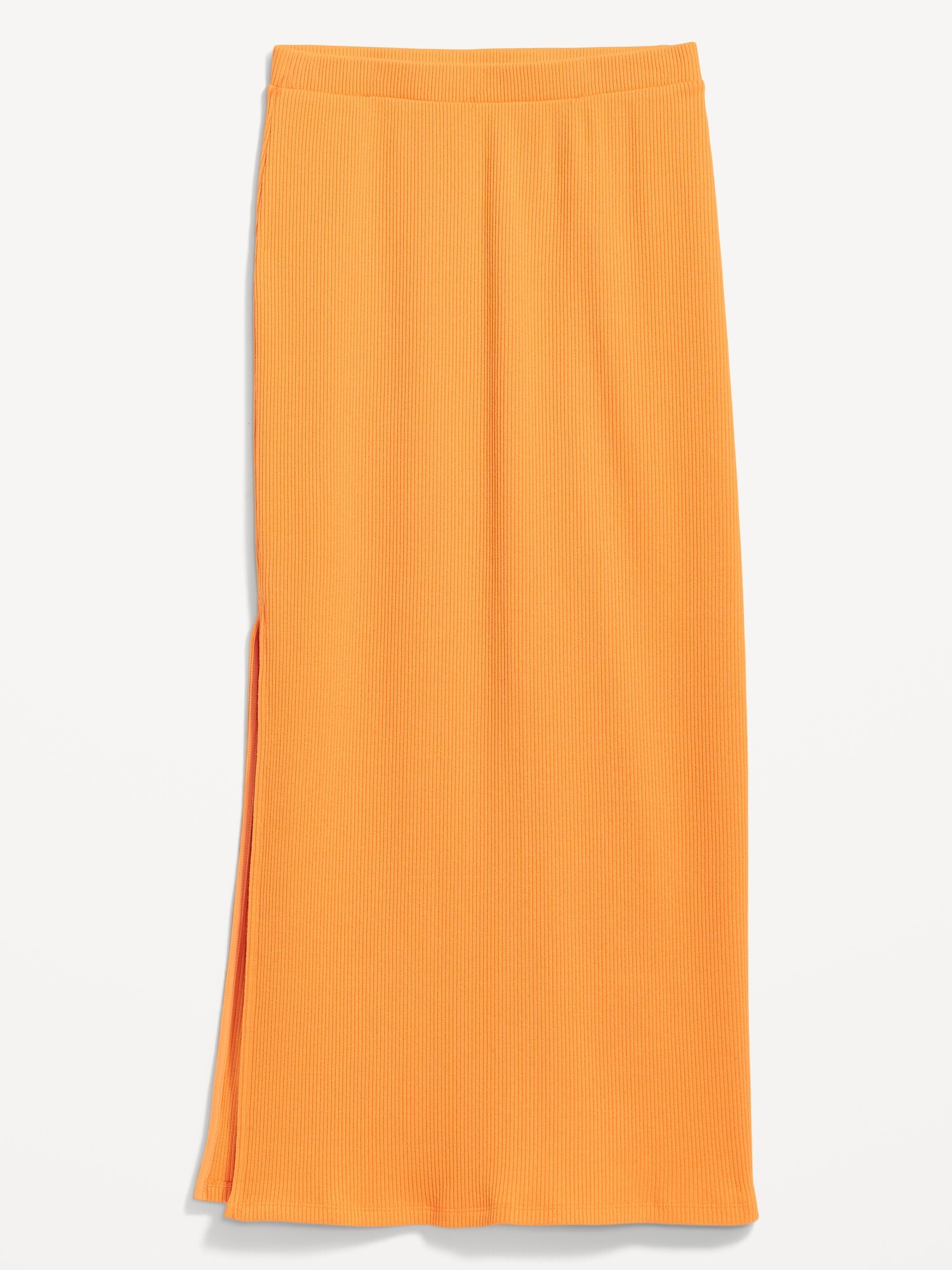 Pull On Rib Knit Maxi Skirt Old Navy