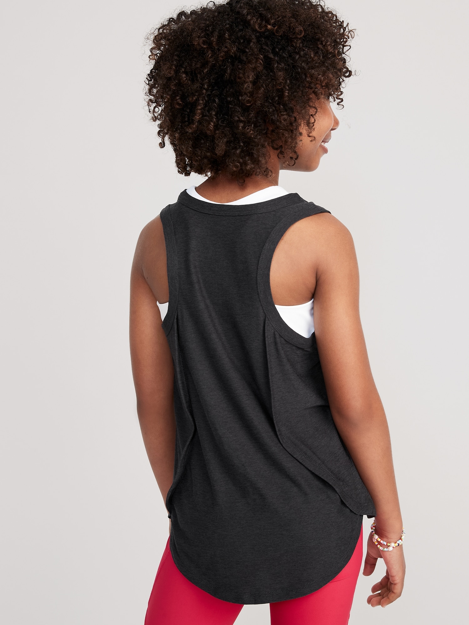 Cloud 94 Soft Go-Dry Cool Tunic Tank Top for Girls | Old Navy