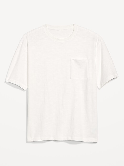 Slub-Knit Pocket T-Shirt | Old Navy