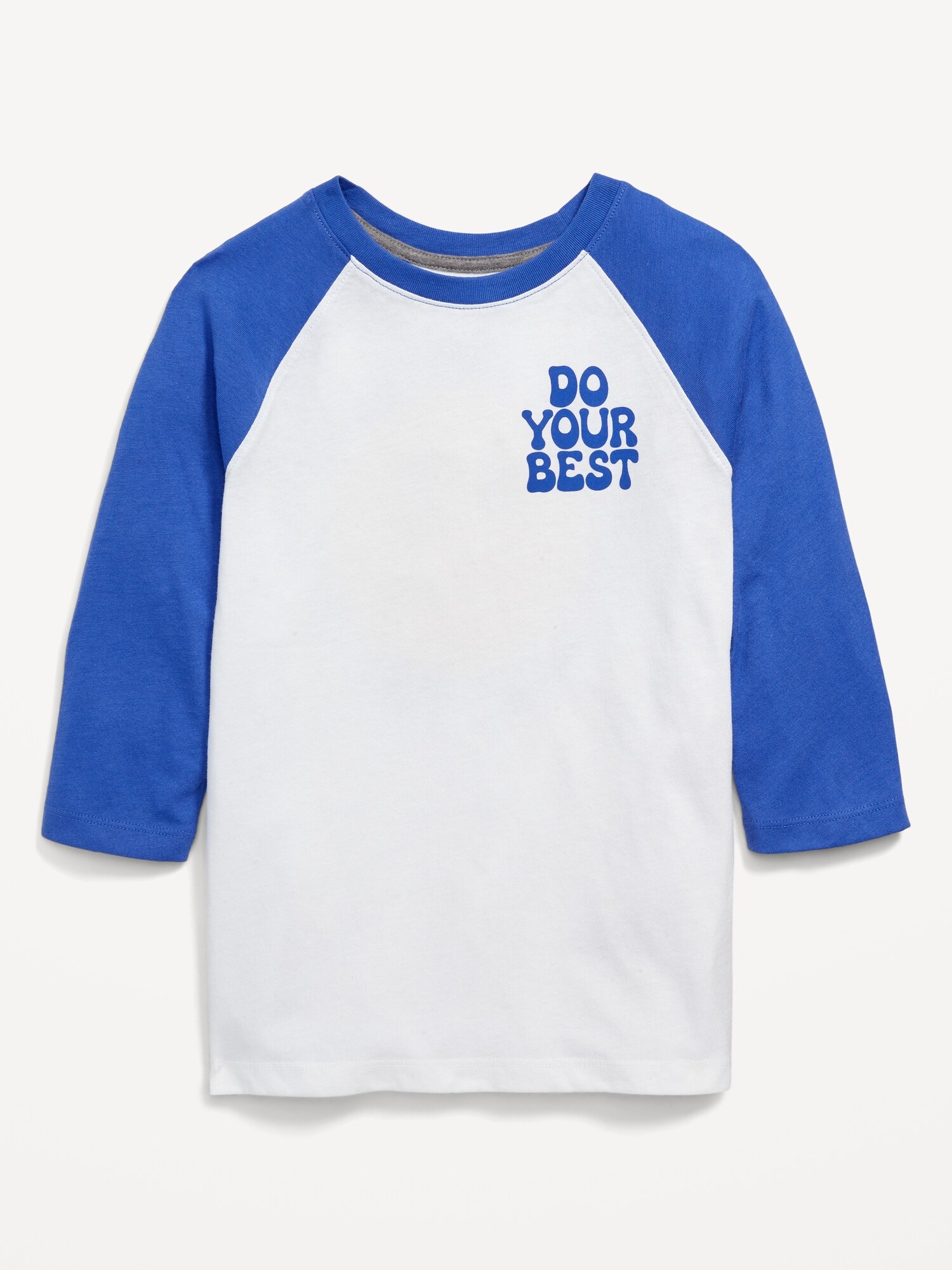 3 4 Length Raglan Sleeve Graphic T Shirt For Boys Old Navy 3 4 Length Raglan Sleeve Graphic T Shirt For Boys Old Navy