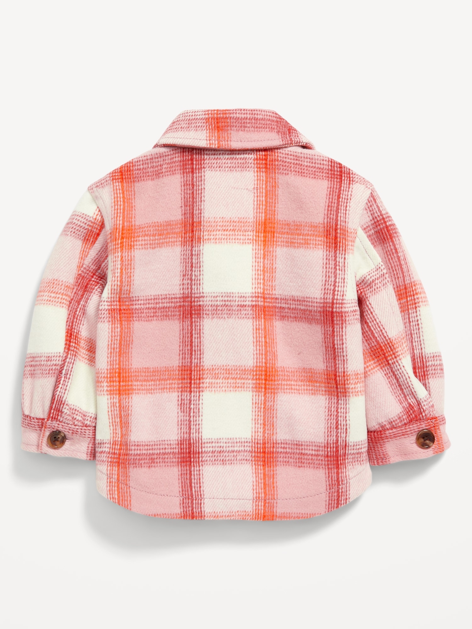 Plaid Button-Front Shacket for Baby | Old Navy
