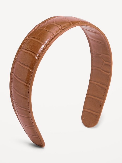 Faux-Leather Headband for Women | Old Navy