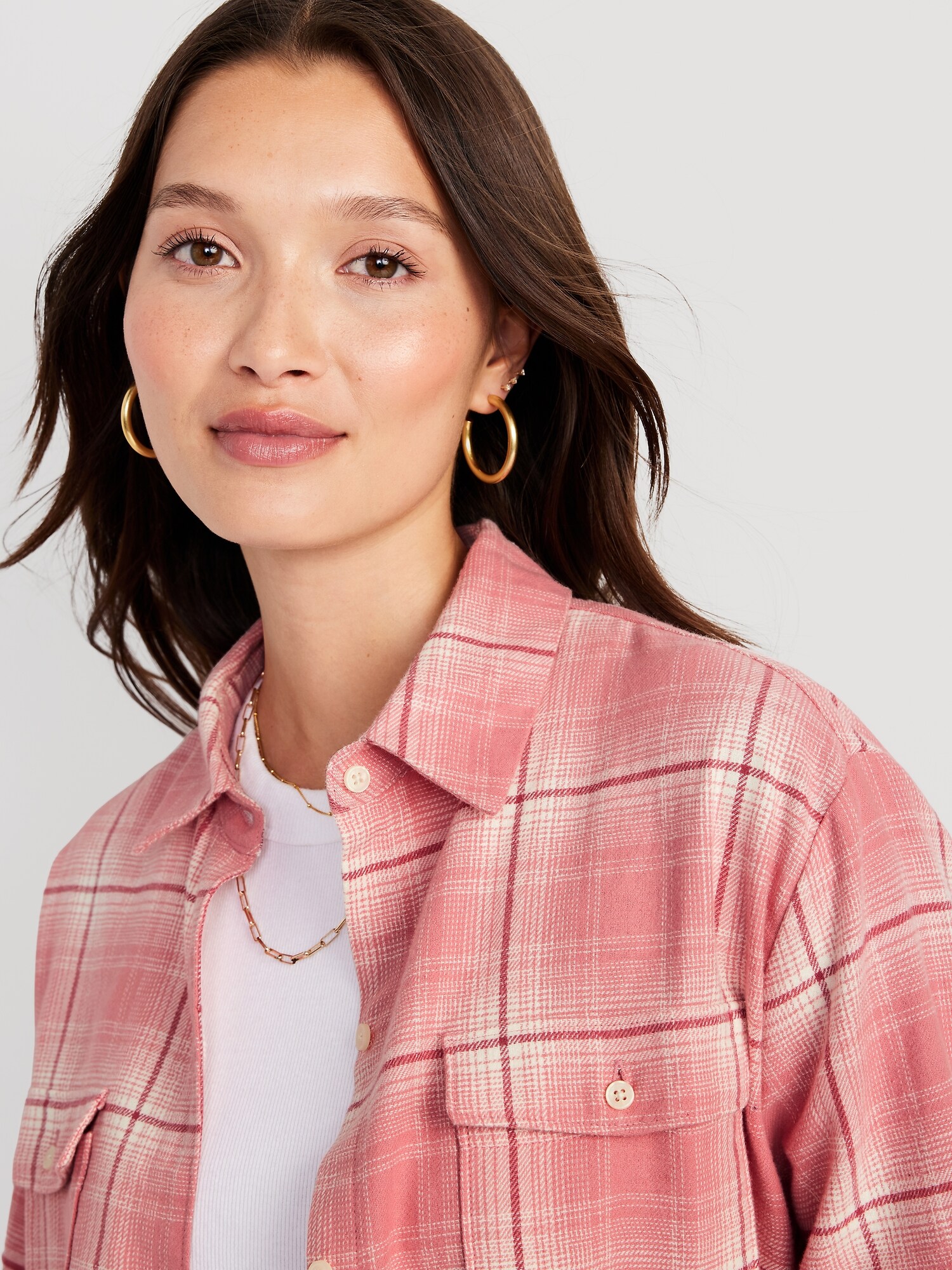 Loose Flannel Boyfriend Shirt Old Navy Loose Flannel Boyfriend Shirt Old Navy