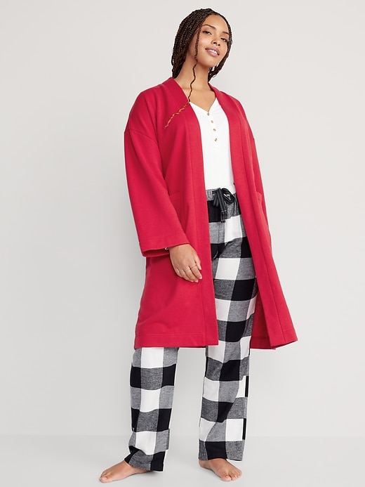 Oversized Fleece Pajama Robe | Old Navy