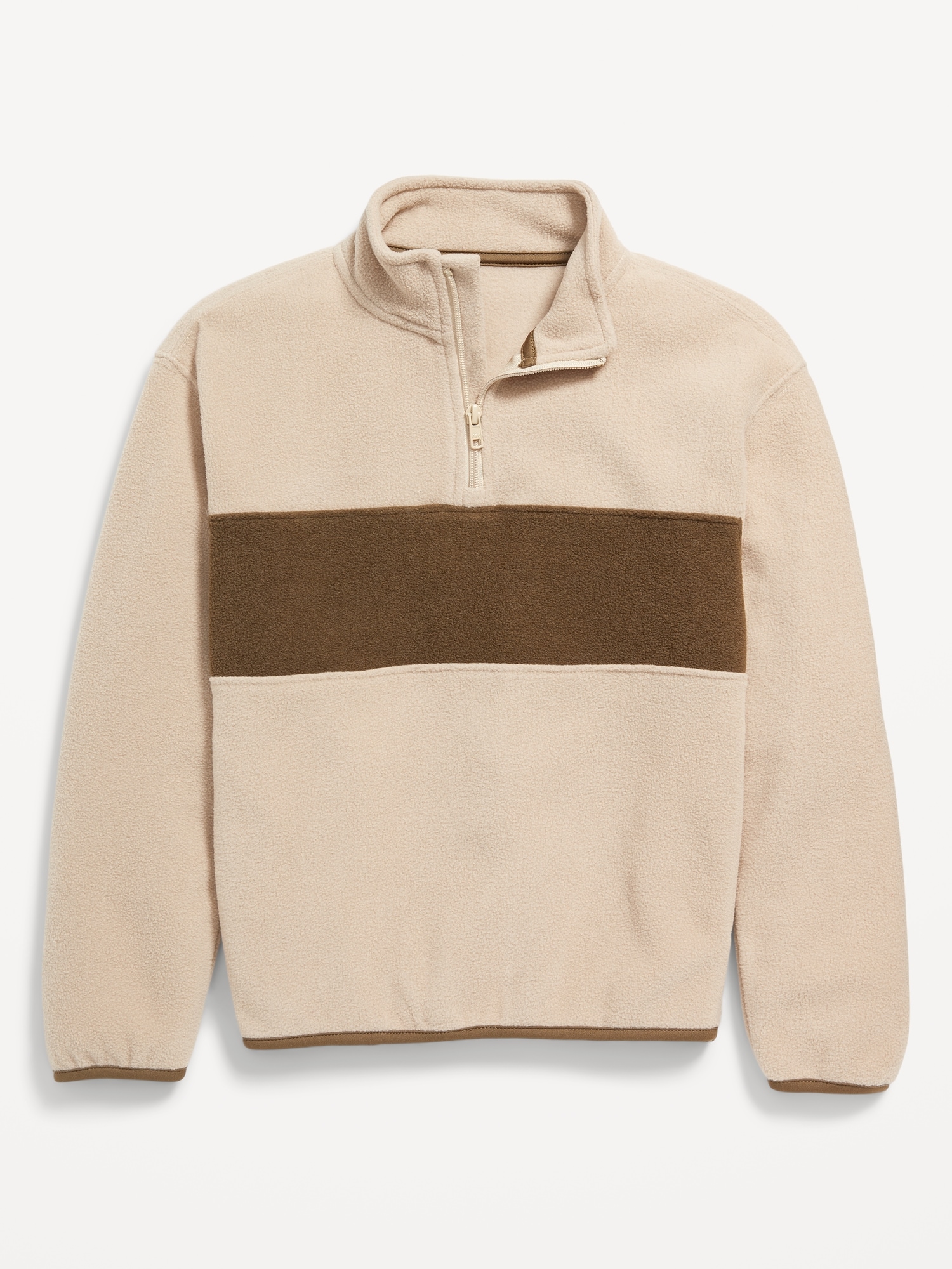 Long-Sleeve Quarter-Zip Microfleece Sweater for Boys | Old Navy