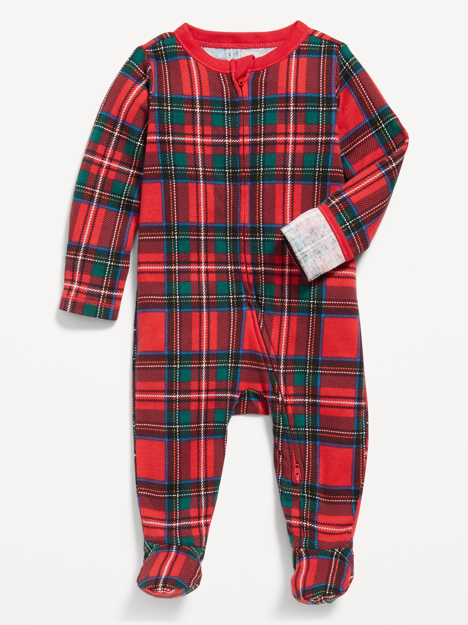 Unisex Sleep & Play 2-Way-Zip Footed One-Piece for Baby | Old Navy