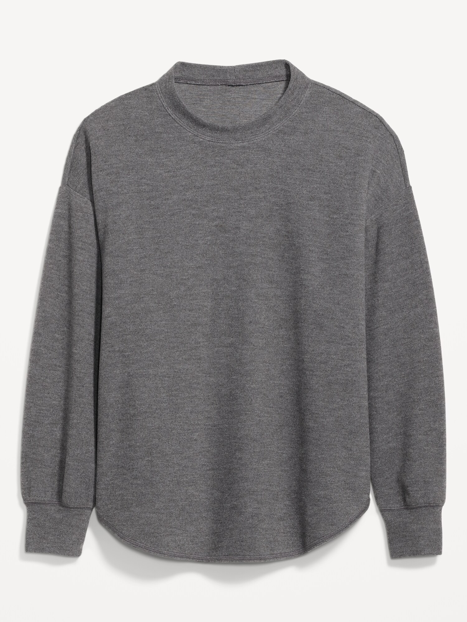 Cozy French-Rib Tunic Sweater | Old Navy