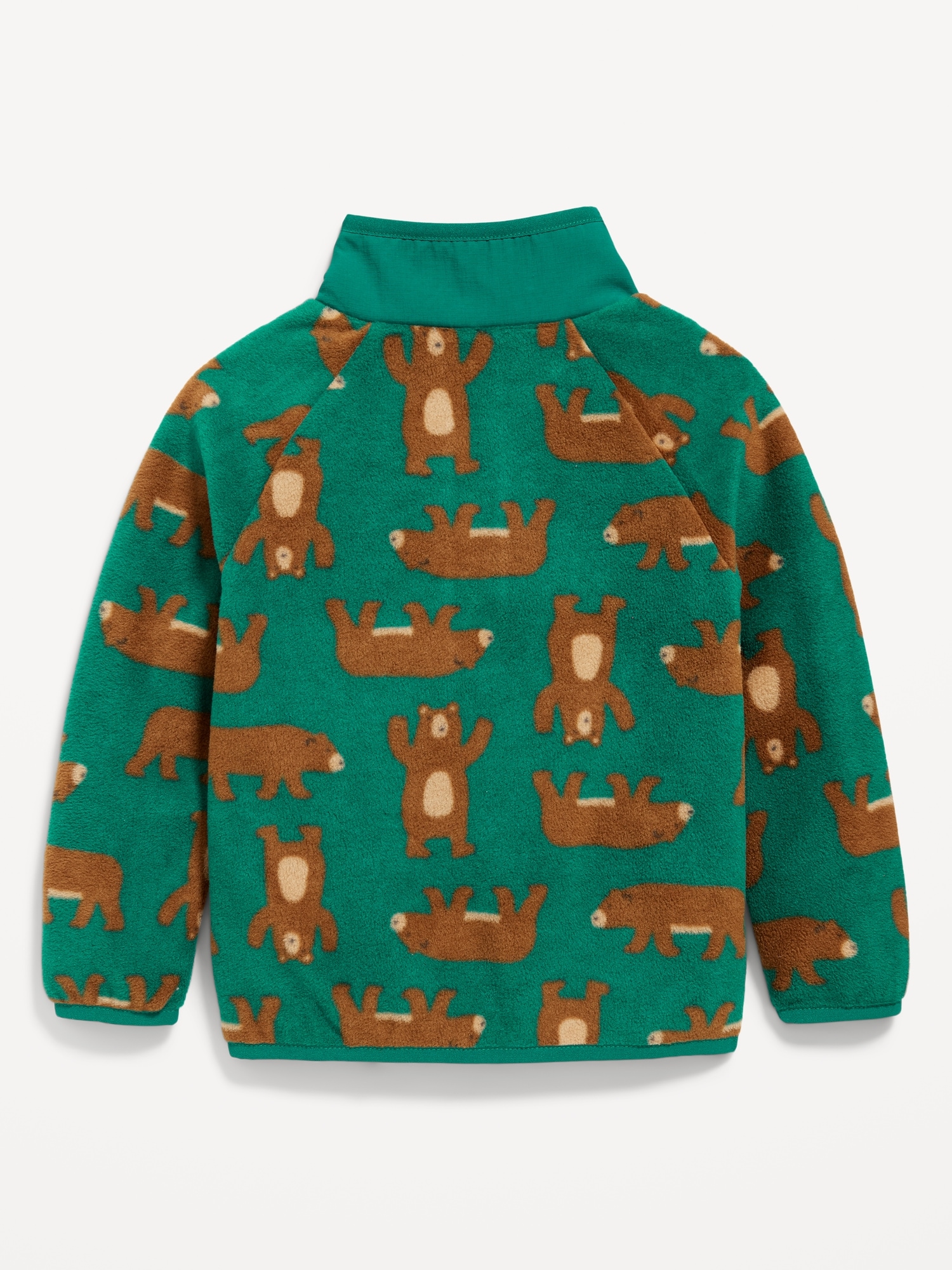 Long-Sleeve 1/4 Snap-Button Microfleece Sweater for Toddler Boys | Old Navy