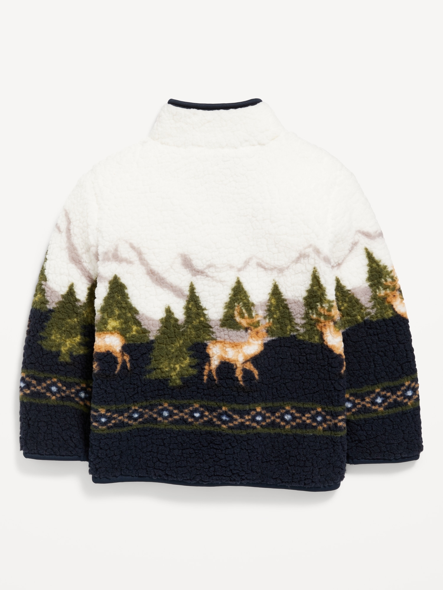 Unisex Cozy Sherpa Zip Jacket for Toddler | Old Navy