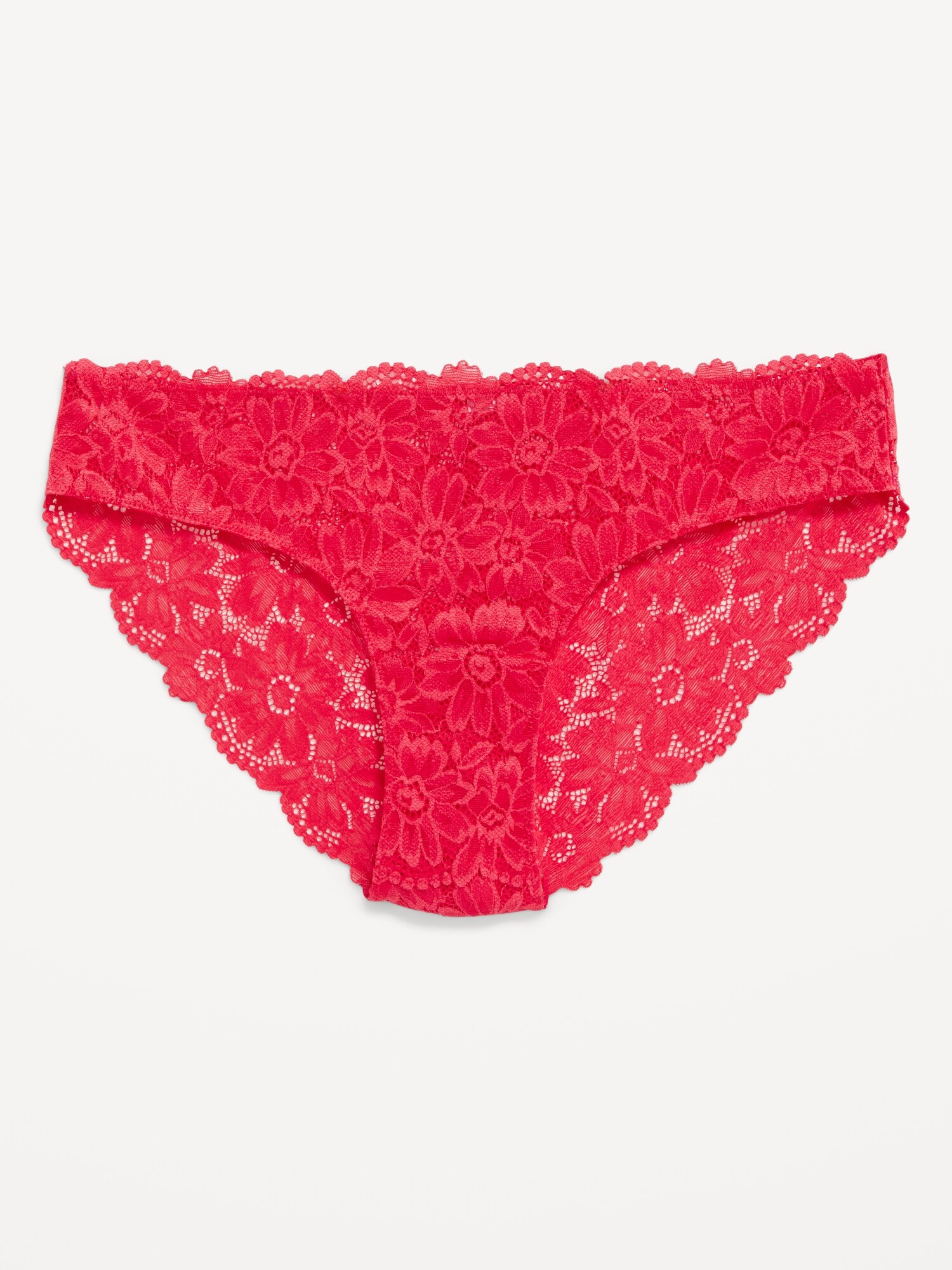 Mid Rise Lace Bikini Underwear Old Navy