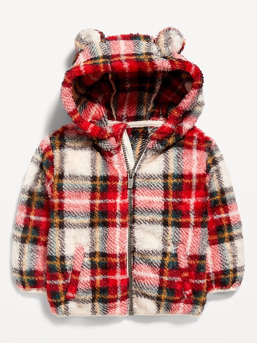 Unisex Microfleece Critter Zip-Front Hooded Jacket for Baby | Old Navy