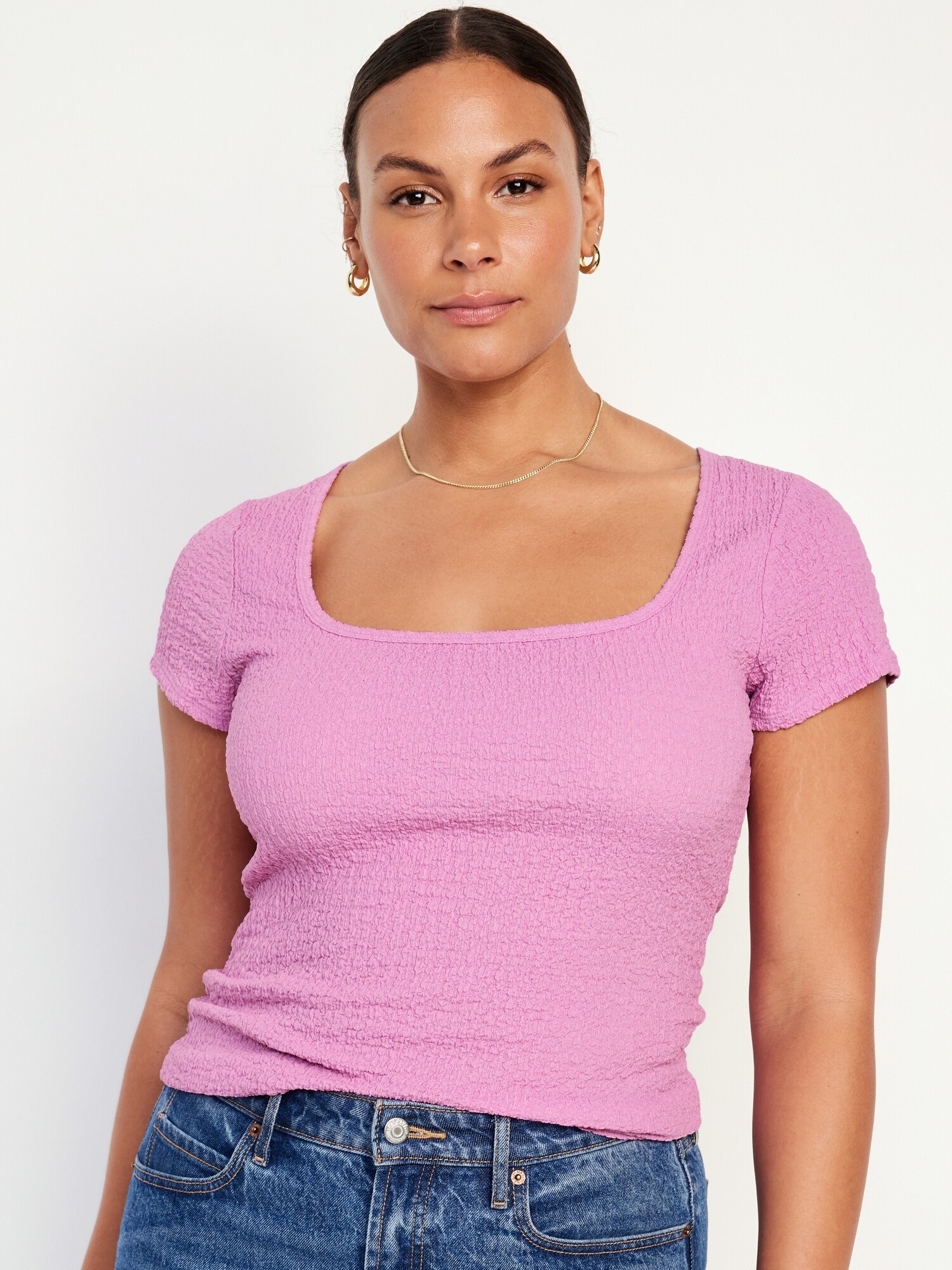 Fitted Square Neck T Shirt Old Navy Fitted Square Neck T Shirt Old Navy