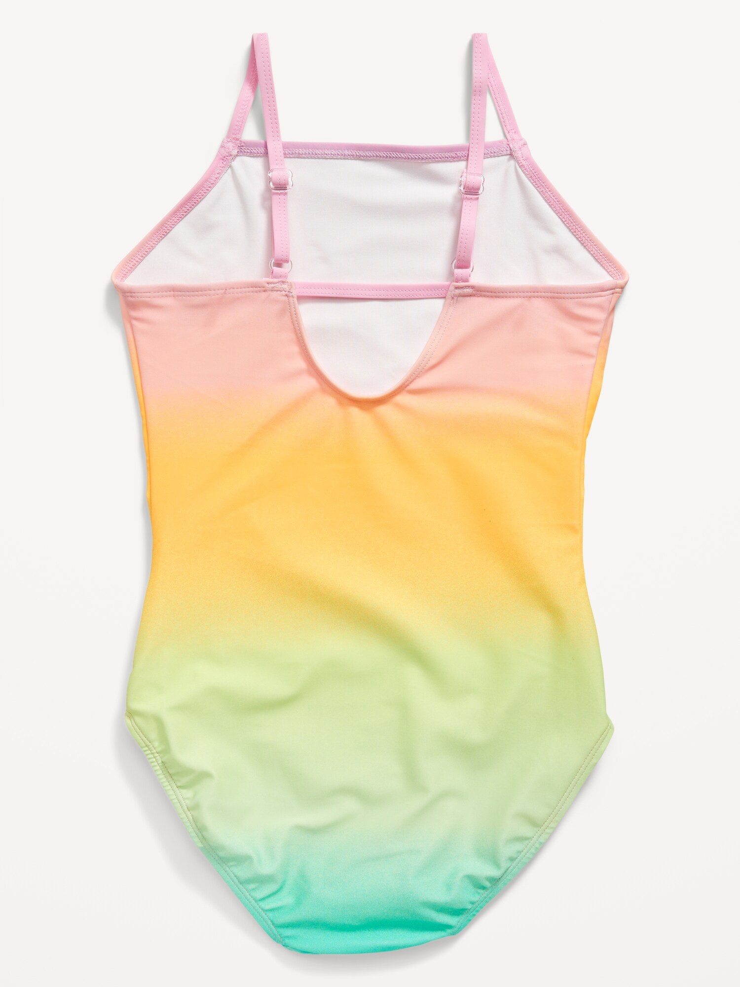 Printed Back-Cutout One-Piece Swimsuit for Girls | Old Navy