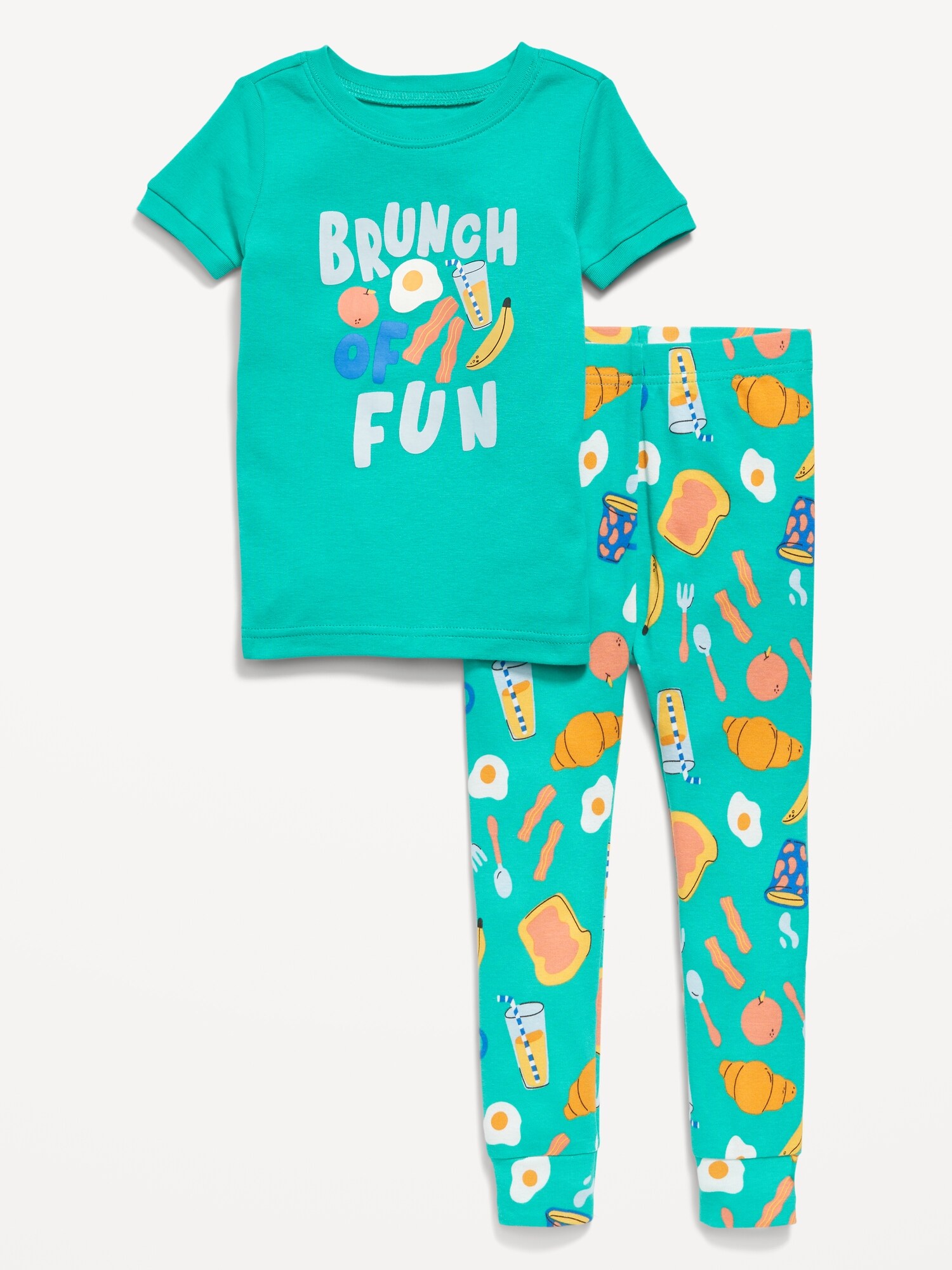 Unisex Snug Fit Printed Pajama Set For Toddler Baby Old Navy Unisex Snug Fit Printed Pajama Set For Toddler Baby Old Navy