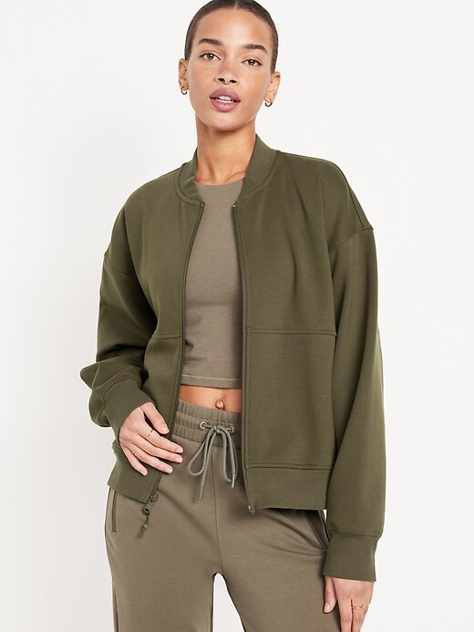 Dynamic Fleece Bomber Jacket | Old Navy